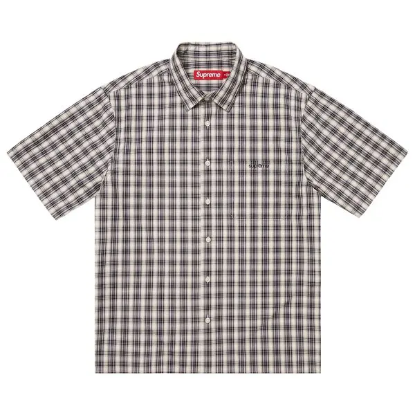 Supreme Plaid Short Sleeve Shirt