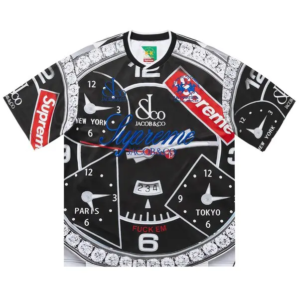 Supreme X La Martina X Jacob & Co Jersey - Black