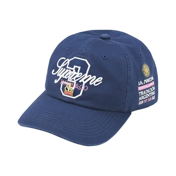 Supreme X La Martina X Jacob & Co 6-panel Hat - Blue