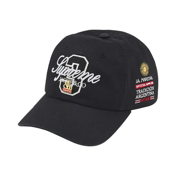 Supreme X La Martina X Jacob & Co 6-panel - Black