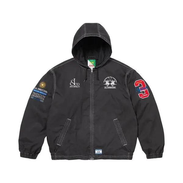 Supreme X La Martina X Jacob & Co Lightweight Hooded Jacket - Black
