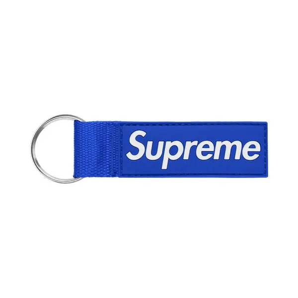 Supreme Webbing Keychain 'royal - Blue