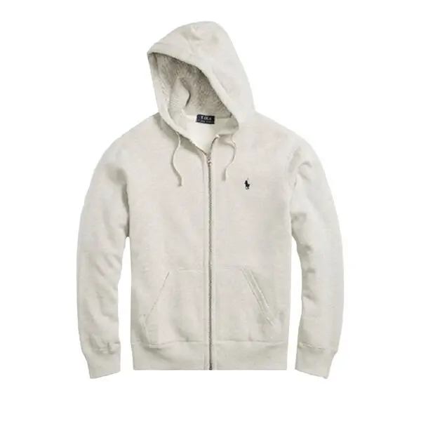 Polo Ralph Lauren Fleece Full-zip Hoodie - Grey