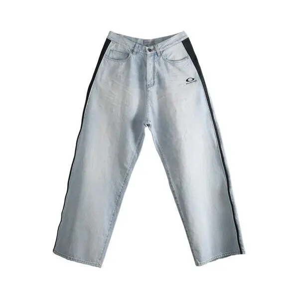 Balenciaga Piping Details Pants 'light - Blue