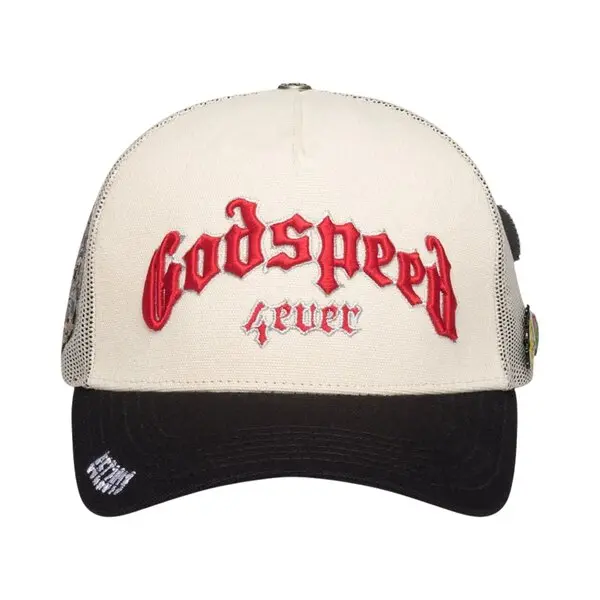 GODSPEED Forever Trucker Hat /black/red - White