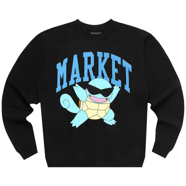 MARKET X Pokémon Squirtle Arc Chillin Crewneck