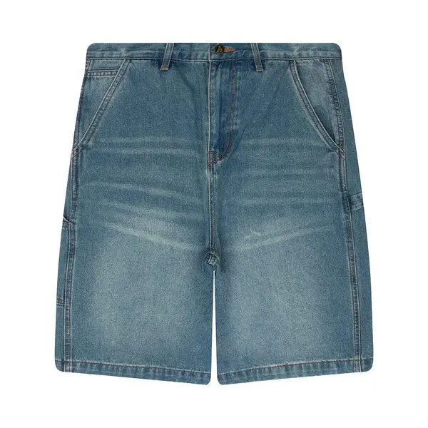 ONE OF THESE DAYS Denim Painter Shorts 'indigo - Blue