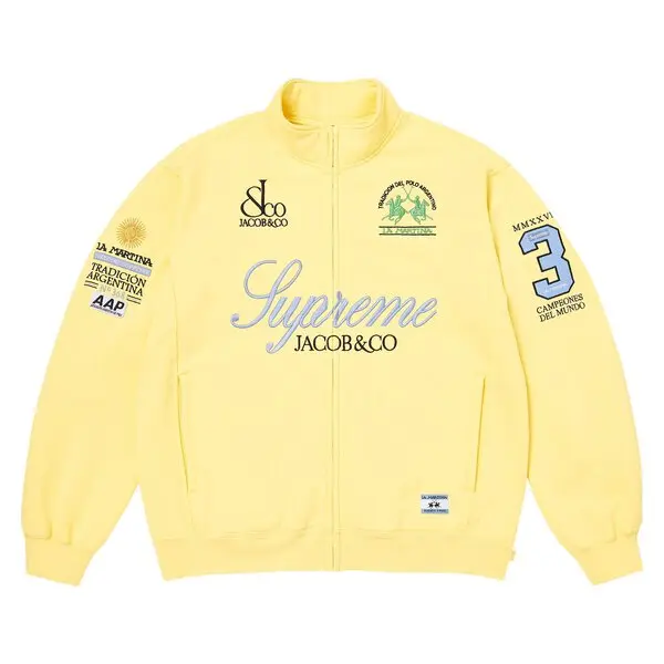 Supreme X La Martina X Jacob & Co Zip Up Sweatshirt