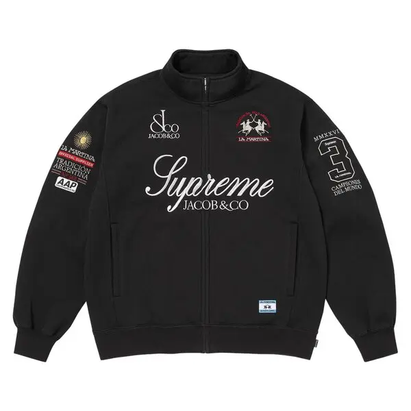 Supreme X La Martina X Jacob & Co Zip Up Sweatshirt