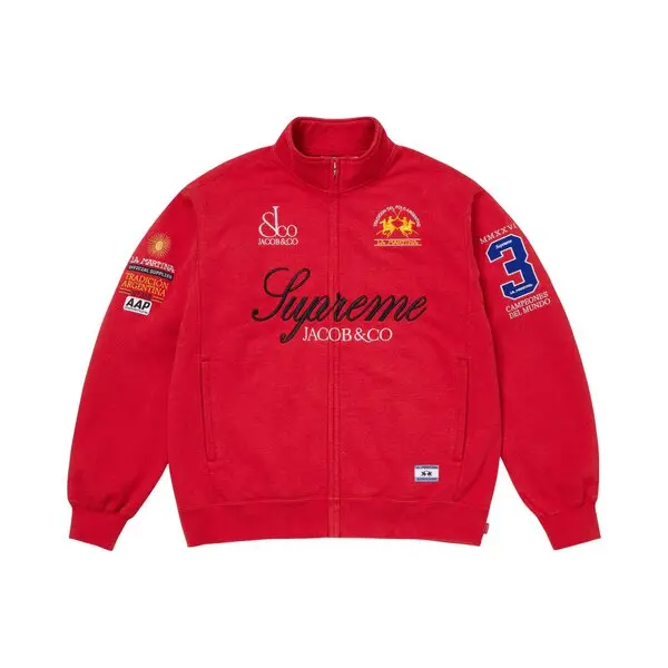 Supreme X La Martina X Jacob & Co Zip Up Sweatshirt