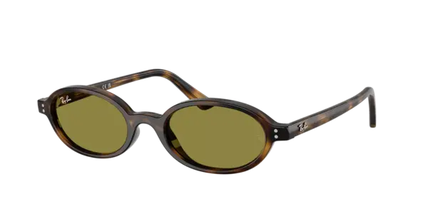 Ray-ban Oval Frame Sunglasses - Green