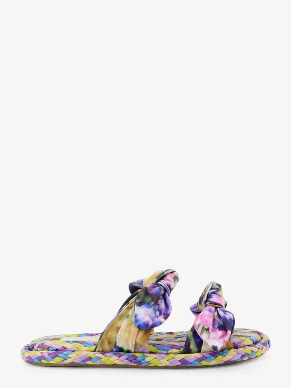 Zimmermann Carousel Raffia Sandals - Multicolor
