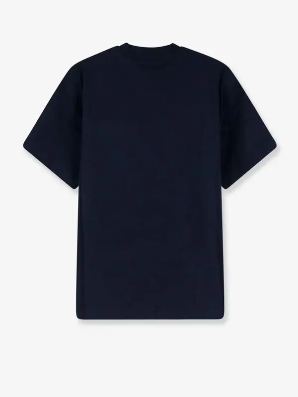 Burberry Seth Organic Cotton T-shirt - Blue