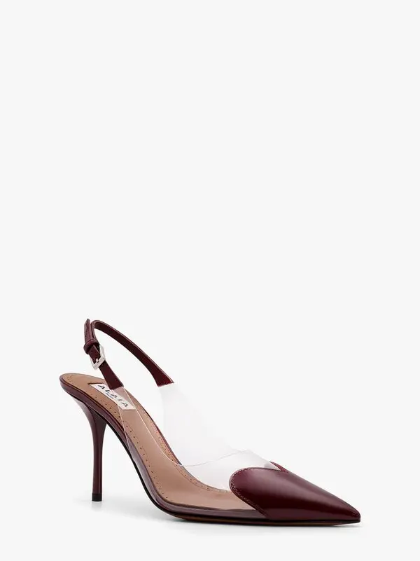 Alaïa Slingback 90 Leather And Pvc Pumps