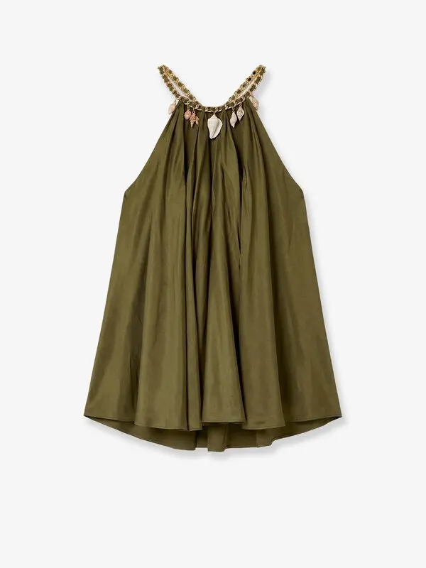 Zimmermann Mahon Silk Top - Green