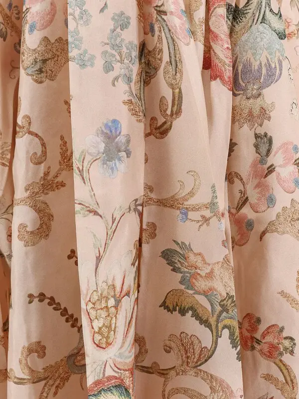 Zimmermann Roselight Silk Dress - Multicolor