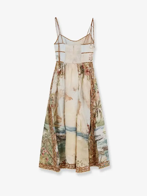 Zimmermann Mahon Linen Dress