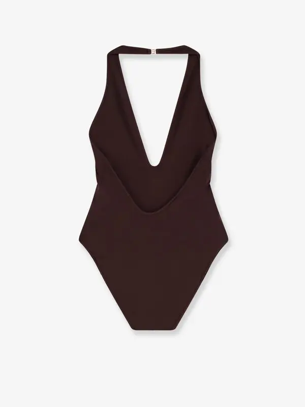 Zimmermann Luna Halter Bodysuit - Multicolor