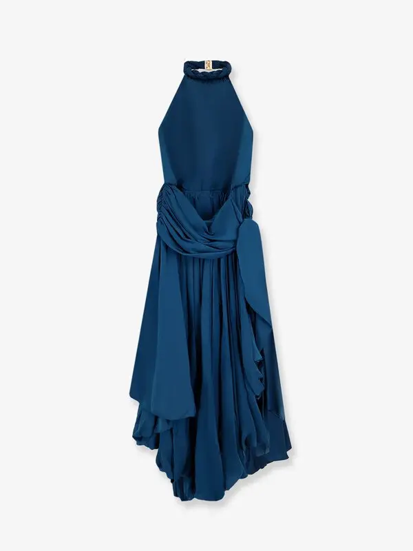 Zimmermann Alchemy Halter Silk Dress