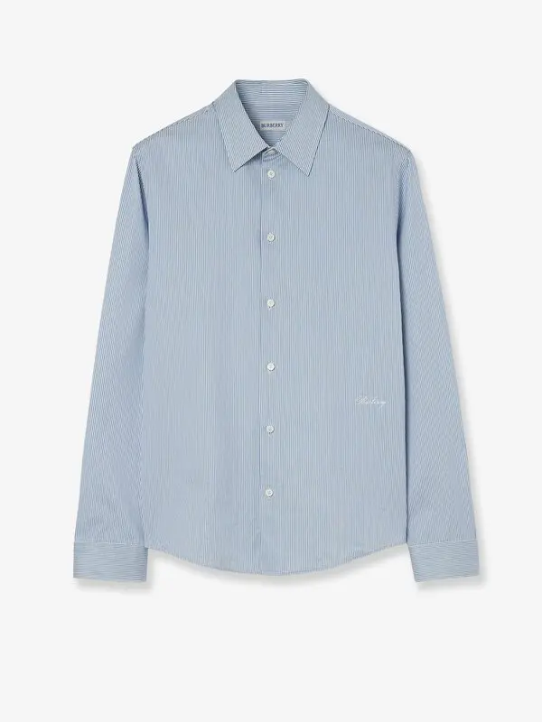 Burberry Striped Cotton Shirt