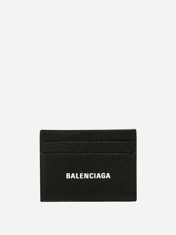 Balenciaga Leather Card Holder - Multicolor