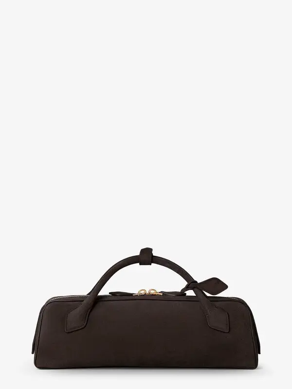 Alaïa Teckel Clutch Suede Handbag - Multicolor