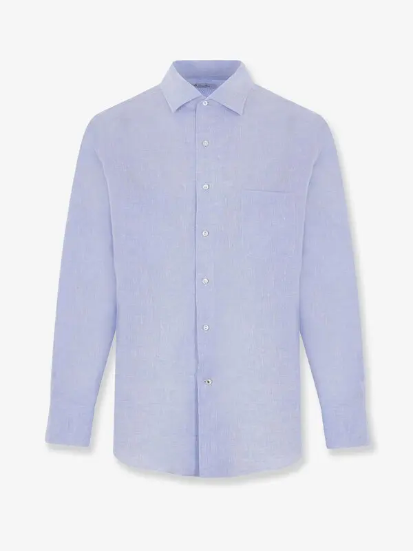 Loro Piana Andre Linen Shirt - Multicolor