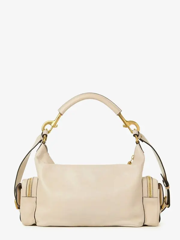 Chloé Medium Double Carry Leather Shoulder Bag - Multicolor