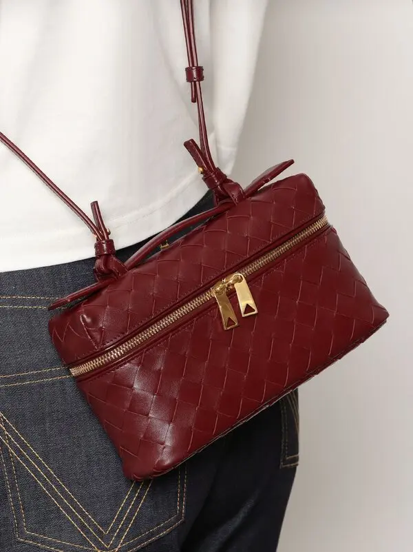 Bottega Veneta Intrecciato Leather Vanity Case - Multicolor