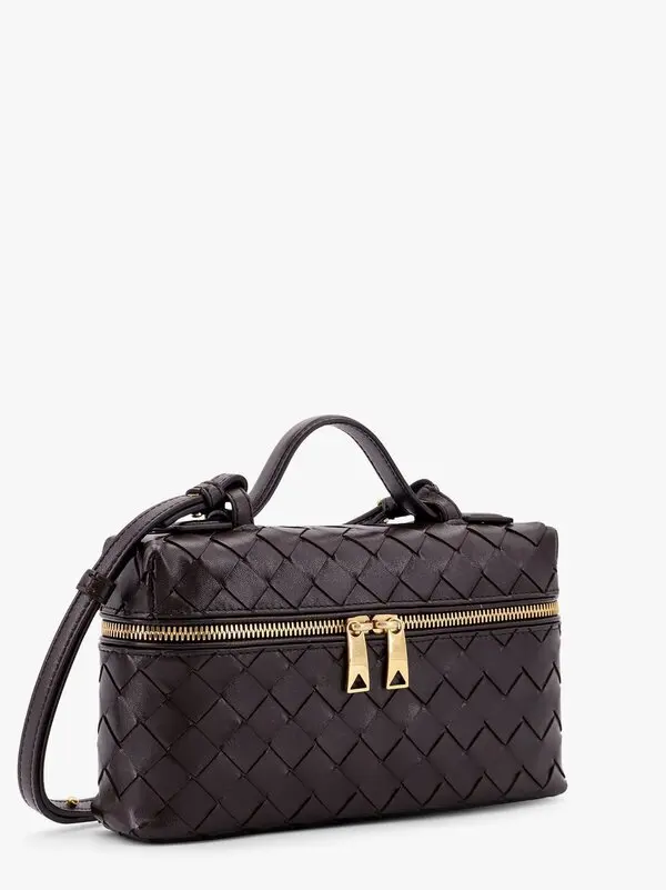Bottega Veneta Intrecciato Leather Shoulder Bag - Multicolor