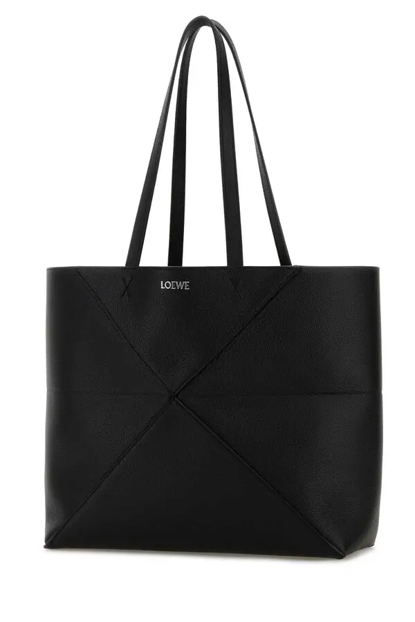 Loewe Leather Medium Puzzle Fold Shopping Bag