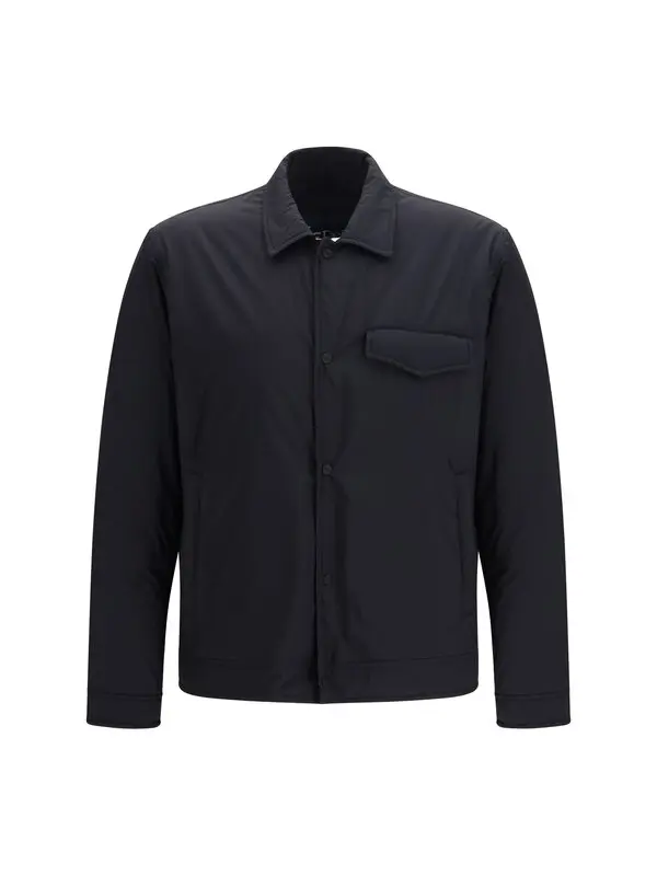 Herno Recycled Nylon Microfiber Jacket - Black