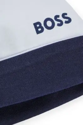 BOSS Baby Reversible Organic-cotton Hat With Logo