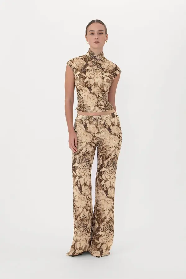SAU LEE Astrid Chiffon Pant