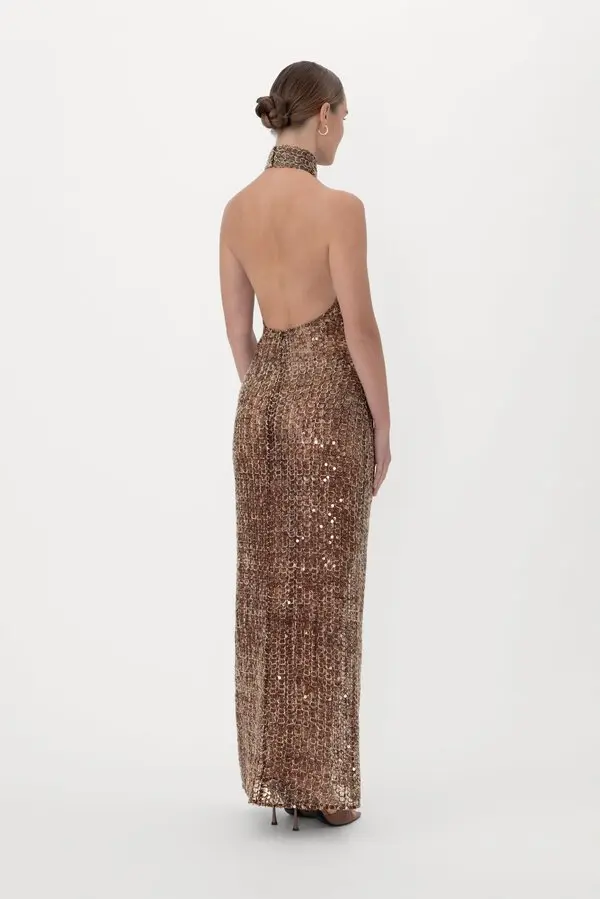SAU LEE Gracie Sequin Dress