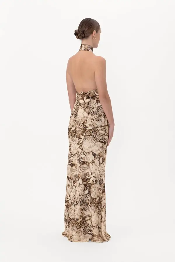 SAU LEE Nikita Satin Dress