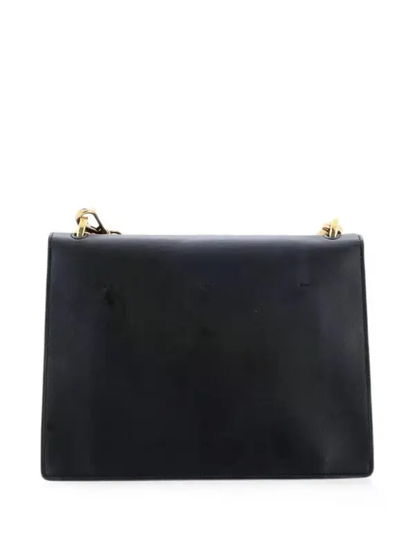Fendi Kan U Leather Medium Shoulder Bag