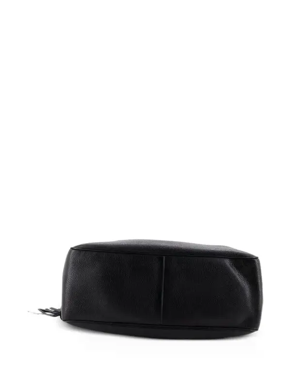 Gucci Soho Chain Zip Shoulder Bag - Black