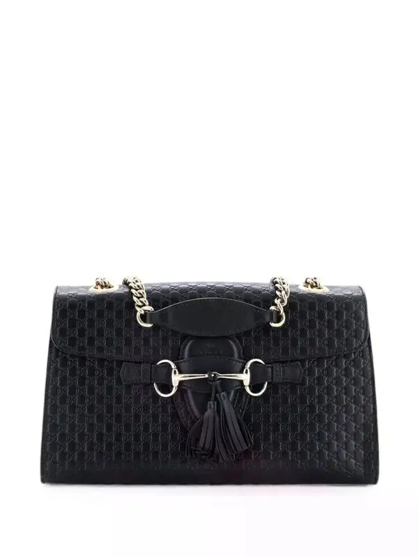Gucci Emily Chain Flap Bag - Black