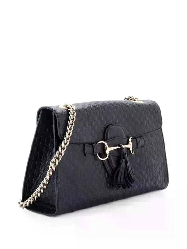 Gucci Emily Chain Flap Bag - Black