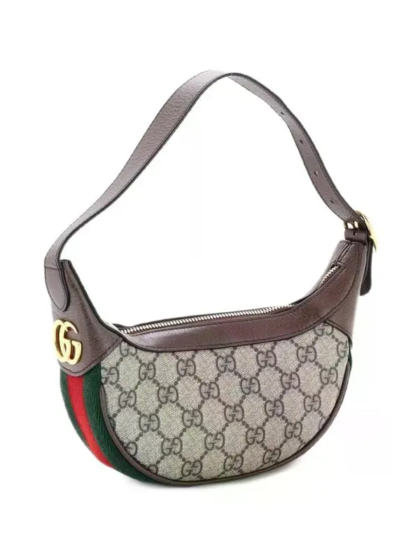 Gucci Ophidia Mini Hobo Bag - Brown