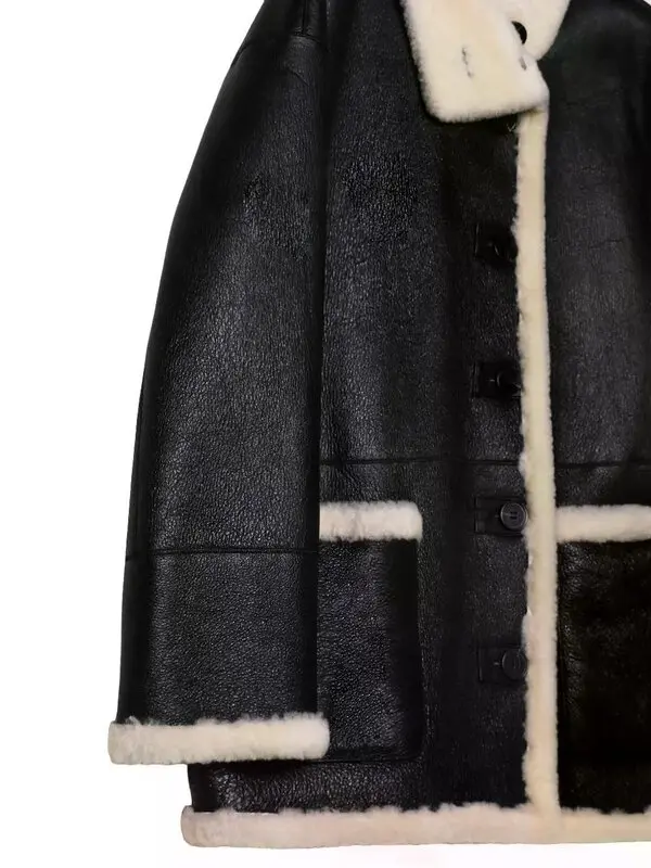 STAND STUDIO Heather Reversible Leather Jacket