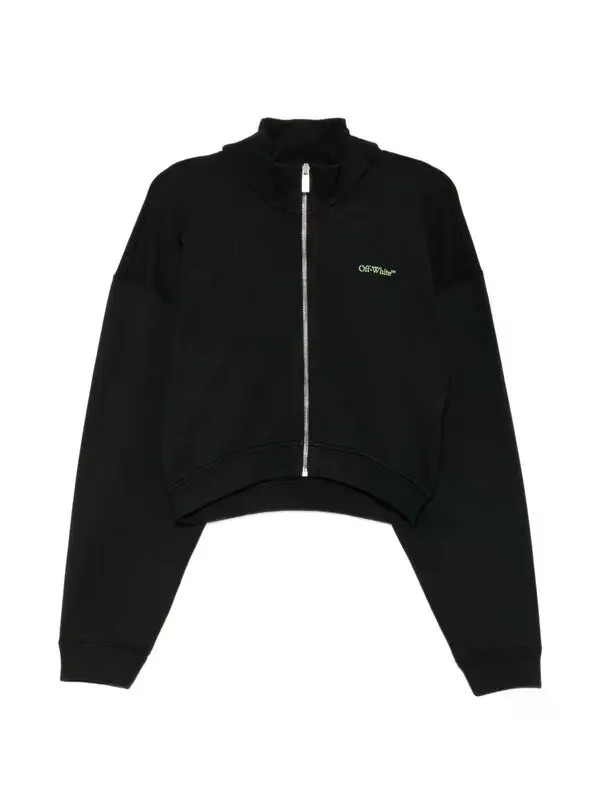 Off-White Arrow Leaves Zip-up Sweatshirt