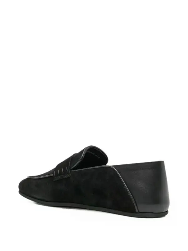 Bally Suede Penny Loafers