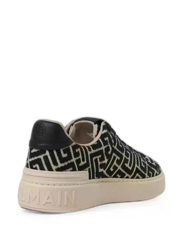 Balmain B-court Jacquard Sneakers