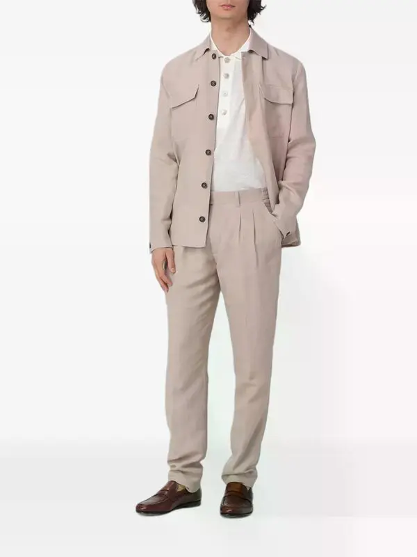 Eleventy Button-up Chest-pocket Suit