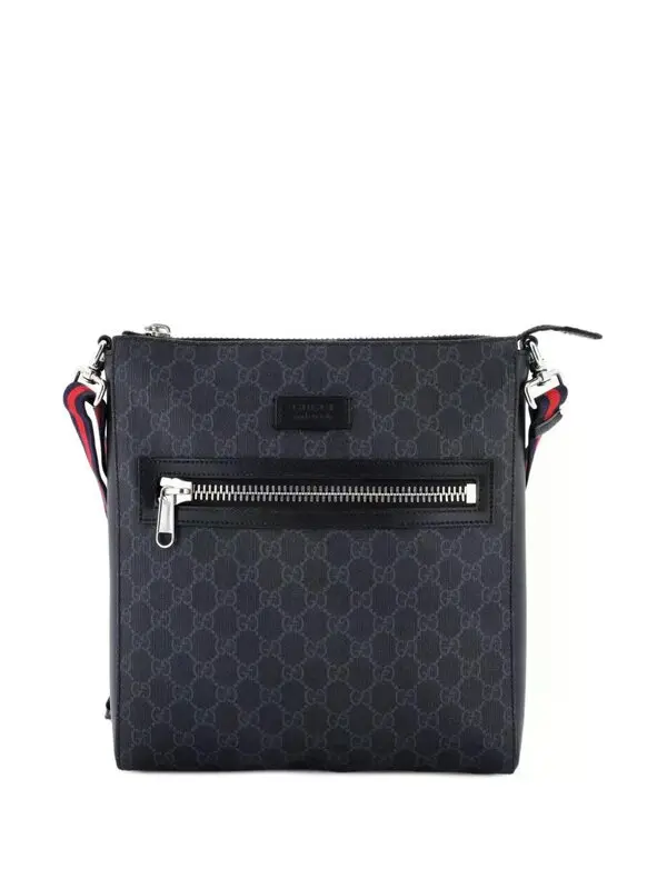 Gucci Gg Coated Canvas Medium Messenger Bag