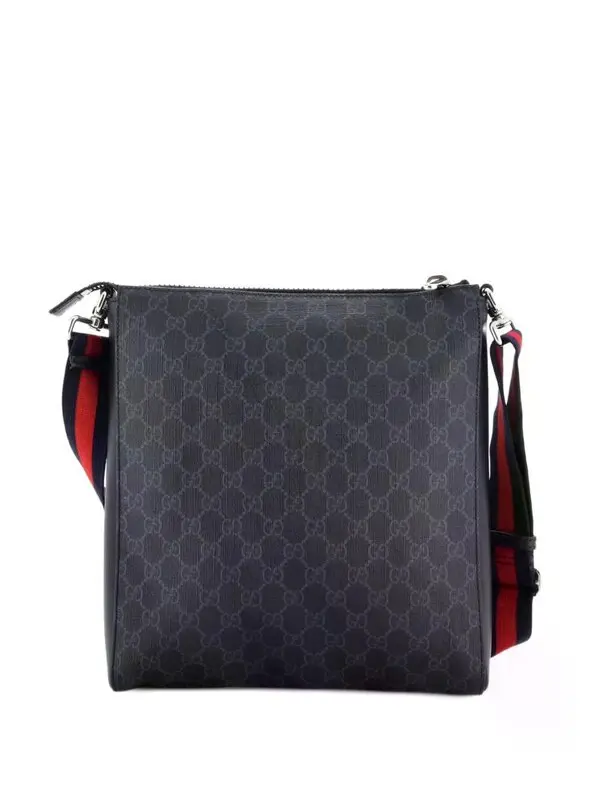 Gucci Gg Coated Canvas Medium Messenger Bag