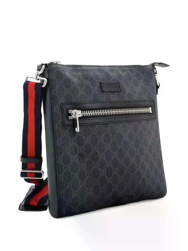 Gucci Gg Coated Canvas Medium Messenger Bag
