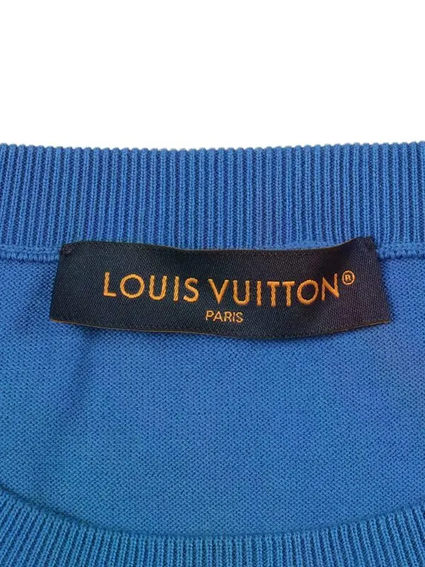 LOUIS VUITTON 2010s Monogram Knit T-shirt